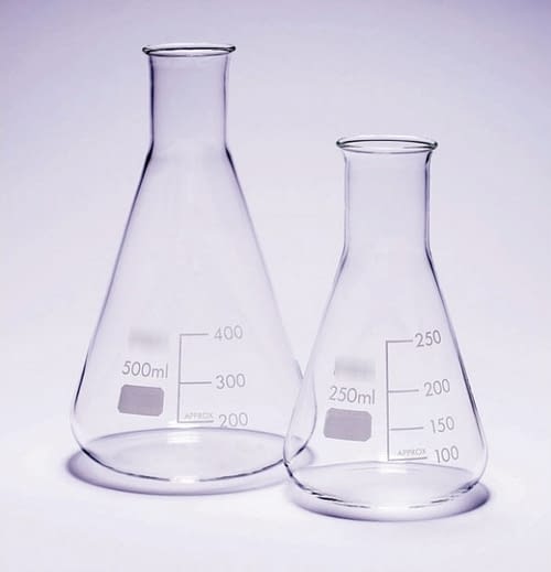 ERLENMEYER 3000 ML COL ETROIT - Les laboratoires khiat